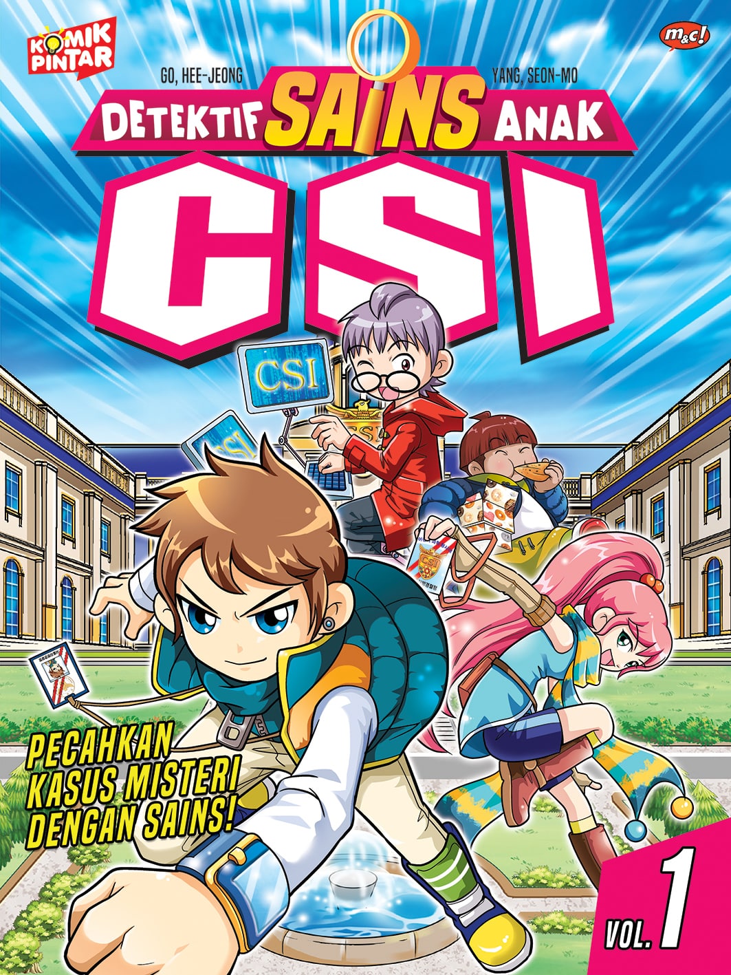 Komik Pintar : Detektif Sains Anak CSI 01 - Pecahkan Kasus Misteri ...